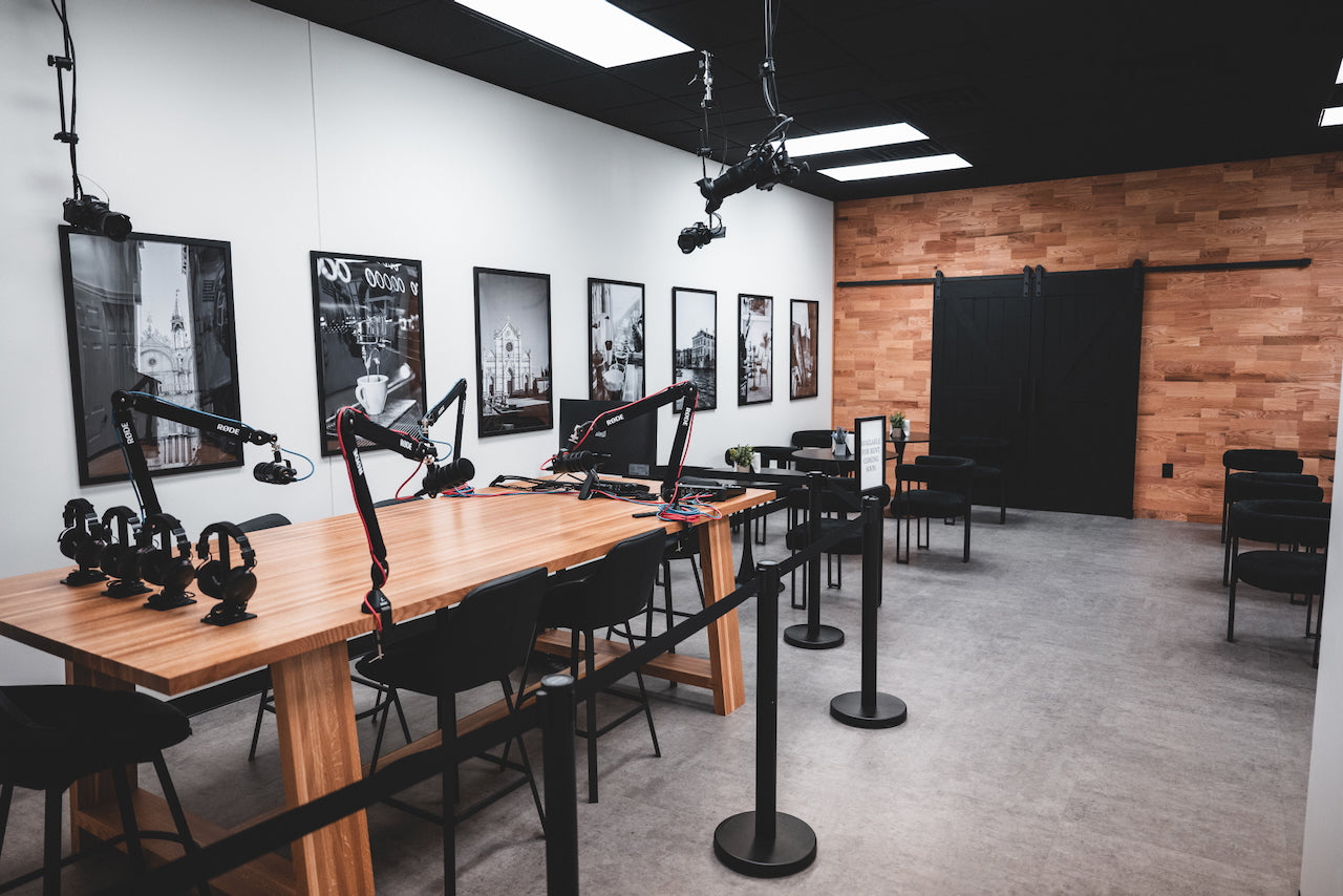 Podcast Studio – StoneFruit Coffee